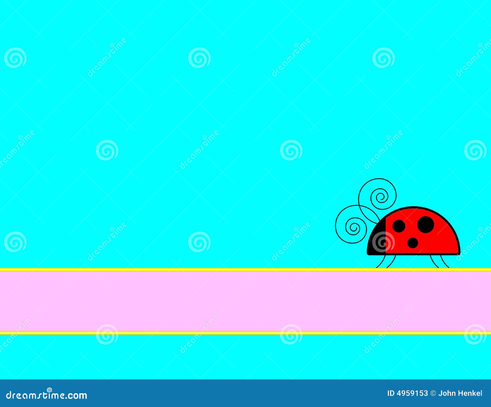 Fundo do Ladybug ilustração stock. Ilustração de colorido - 4959153