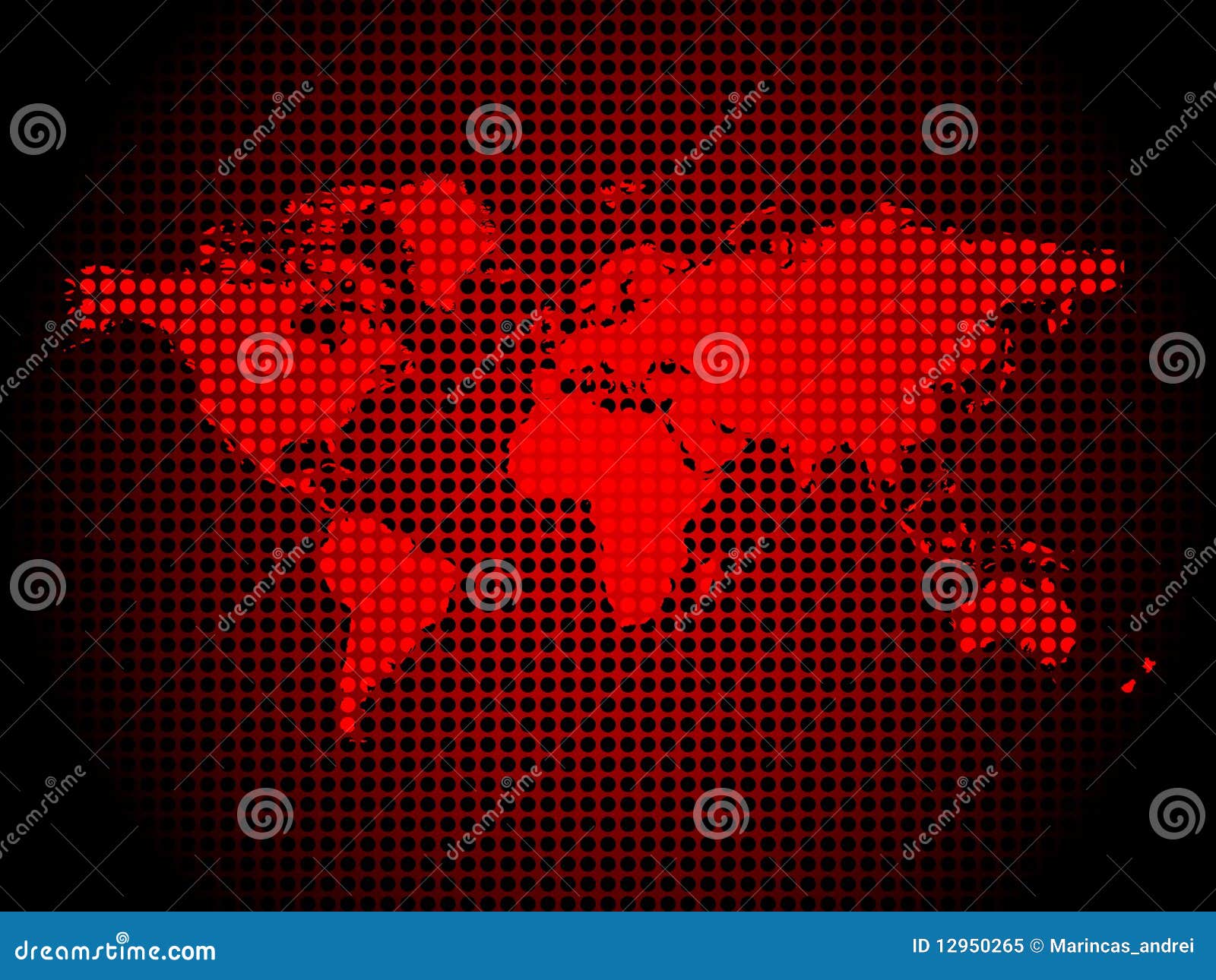 Fundo do mapa de mundo ilustração do vetor. Ilustração de vermelho ...