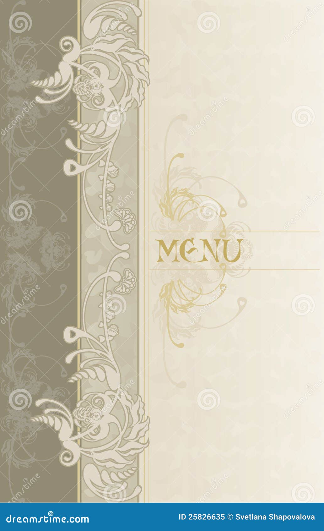 Fundo do menu ilustração do vetor. Ilustração de fundo - 25826635