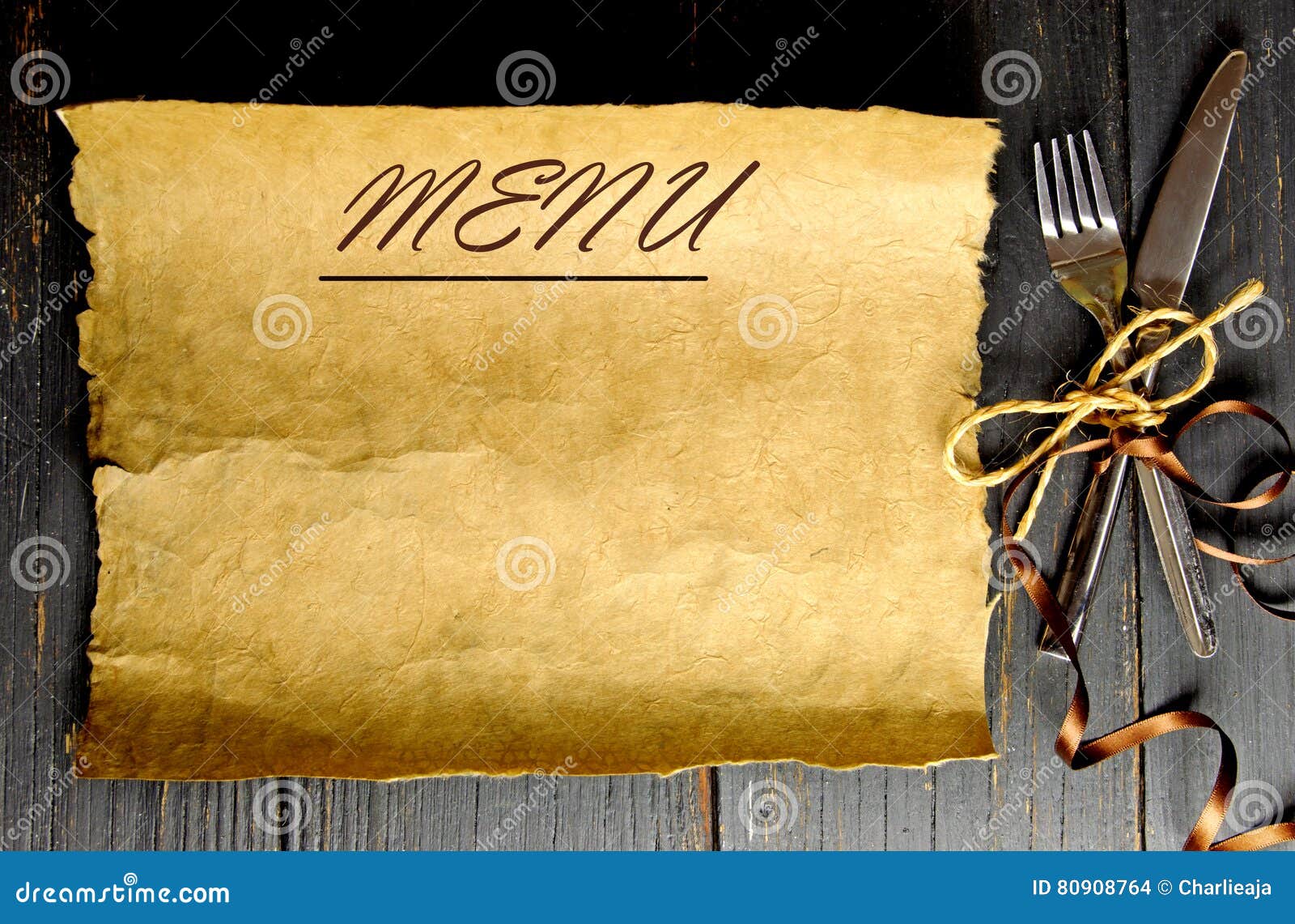 Fundo Do Menu Do Restaurante Foto de Stock - Imagem de ajuste ...