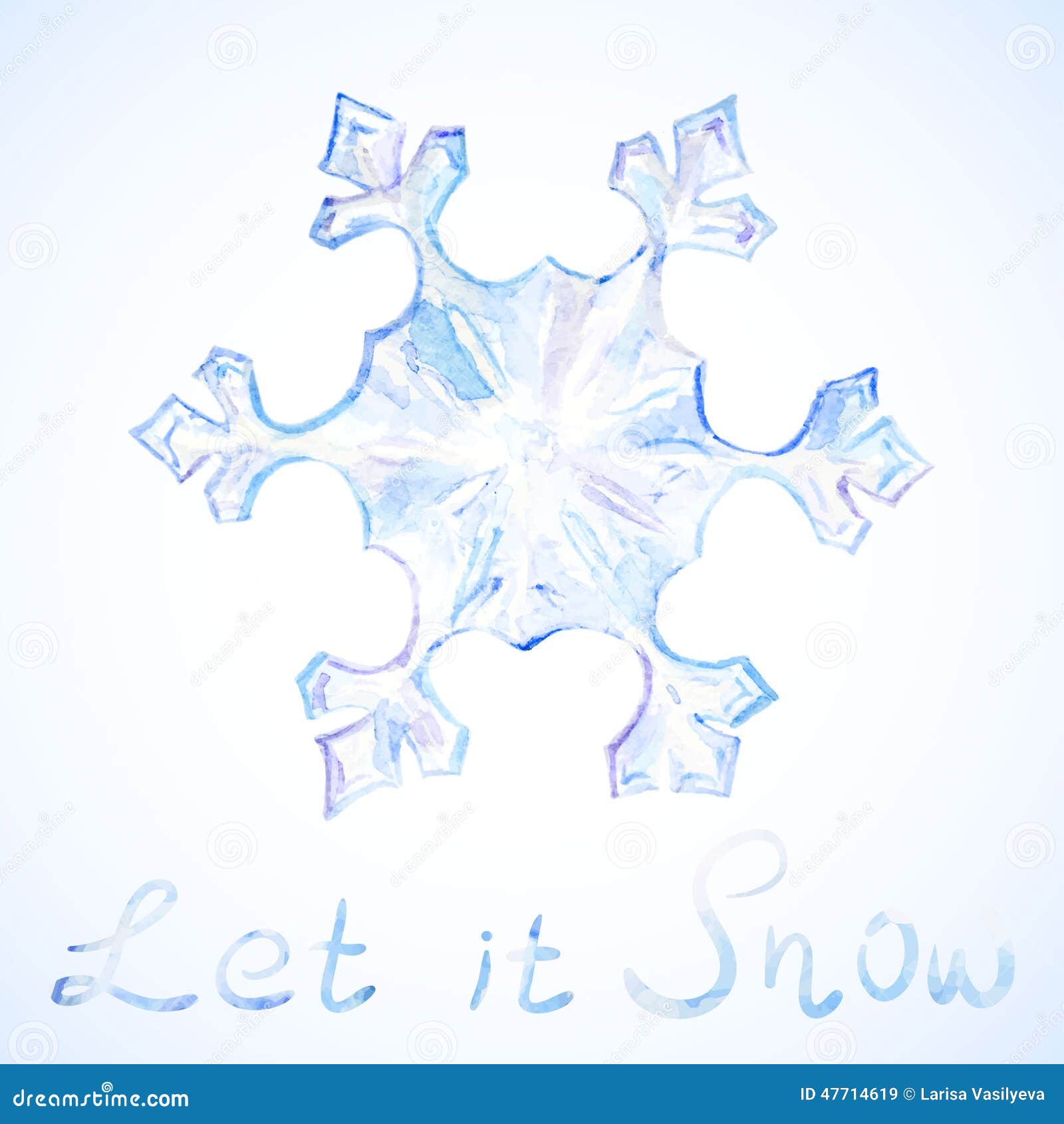 Fundo Do Natal Do Floco De Neve Ilustração do Vetor - Ilustração de ...