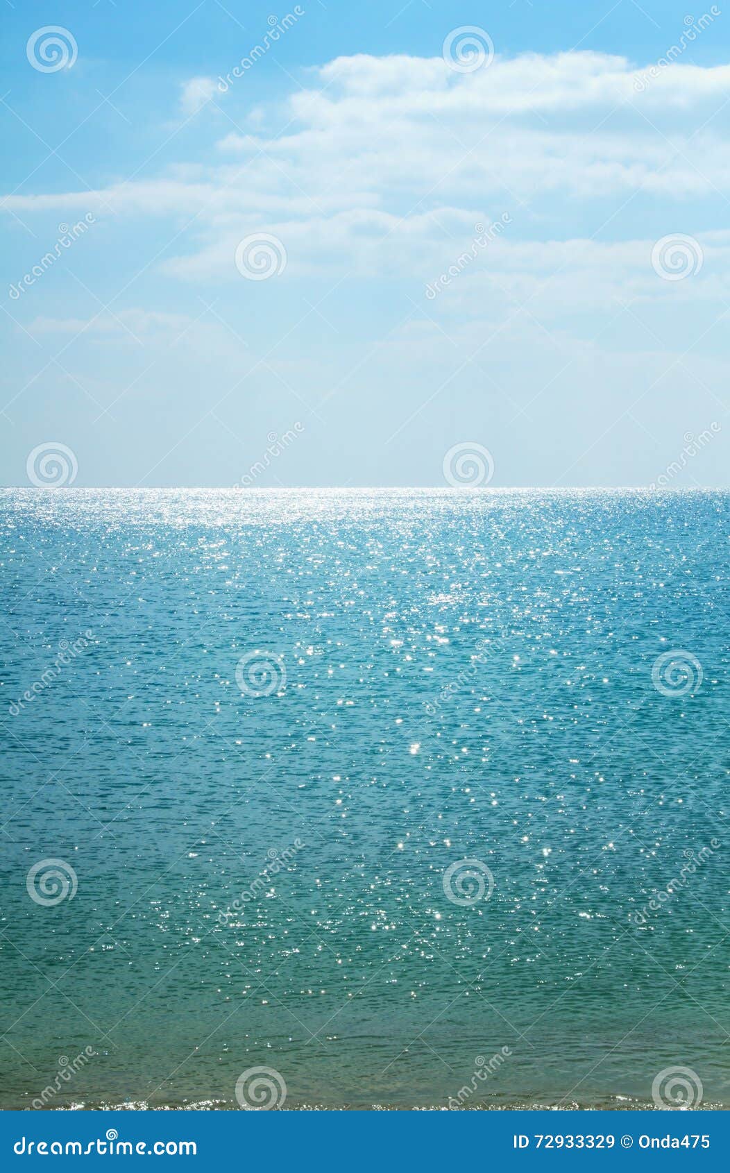 Fundo Do Vertical Do Mar Calmo Seascape Bonito Imagem de Stock - Imagem ...