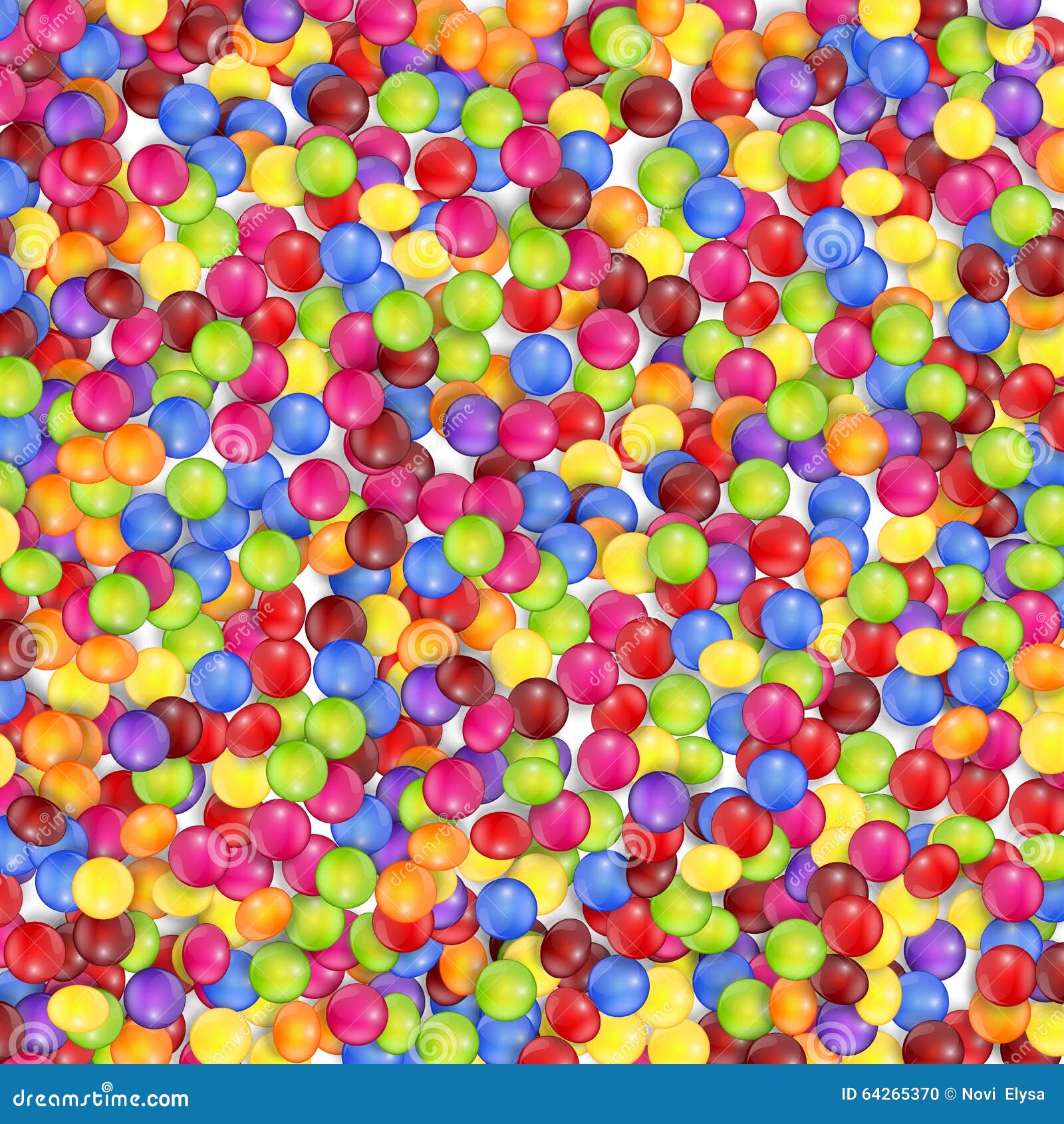 Fundo doce dos doces ilustração do vetor. Ilustração de azul - 64265370