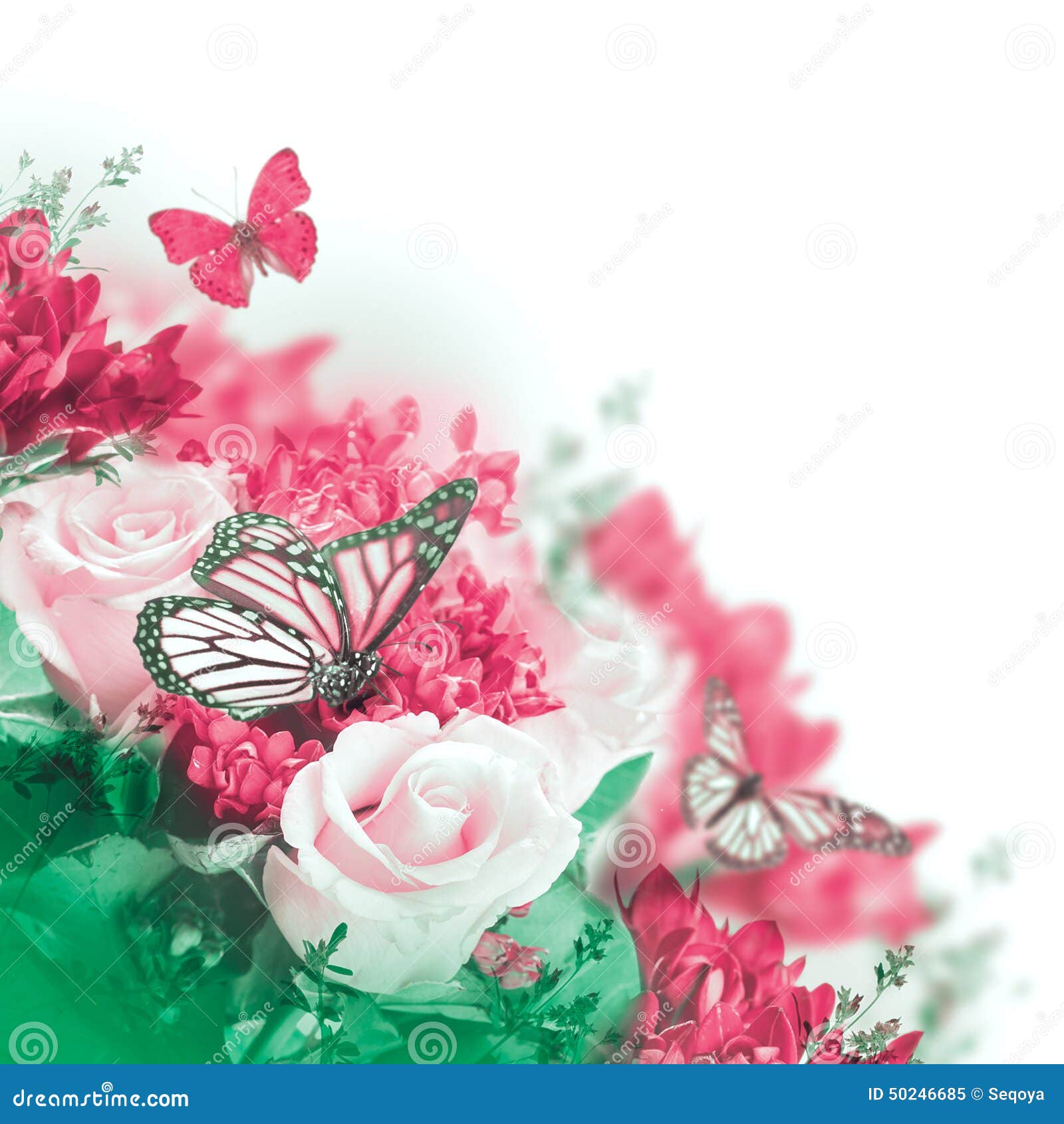 Fundo floral imagem de stock. Imagem de jardim, flor - 50246685