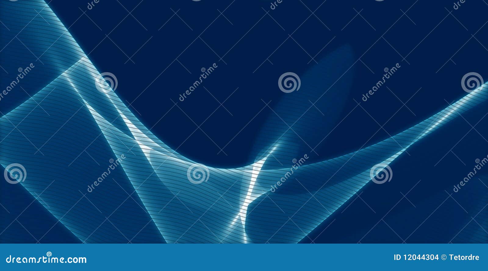 Fundo Ondulado Abstrato No Azul Ilustração Stock - Ilustração de ...