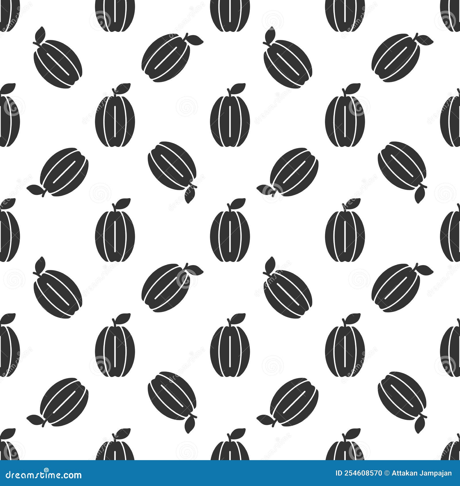Fundo Sem Descontinuidades Do Fruto De Estrela Negra. Ilustração do ...