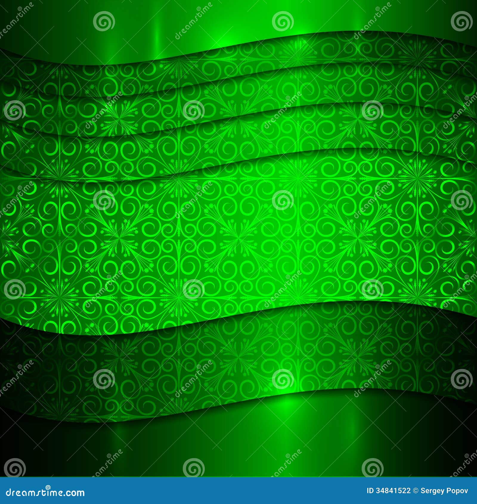 Fundo Textured Metálico Verde Do Vetor Ilustração do Vetor - Ilustração ...