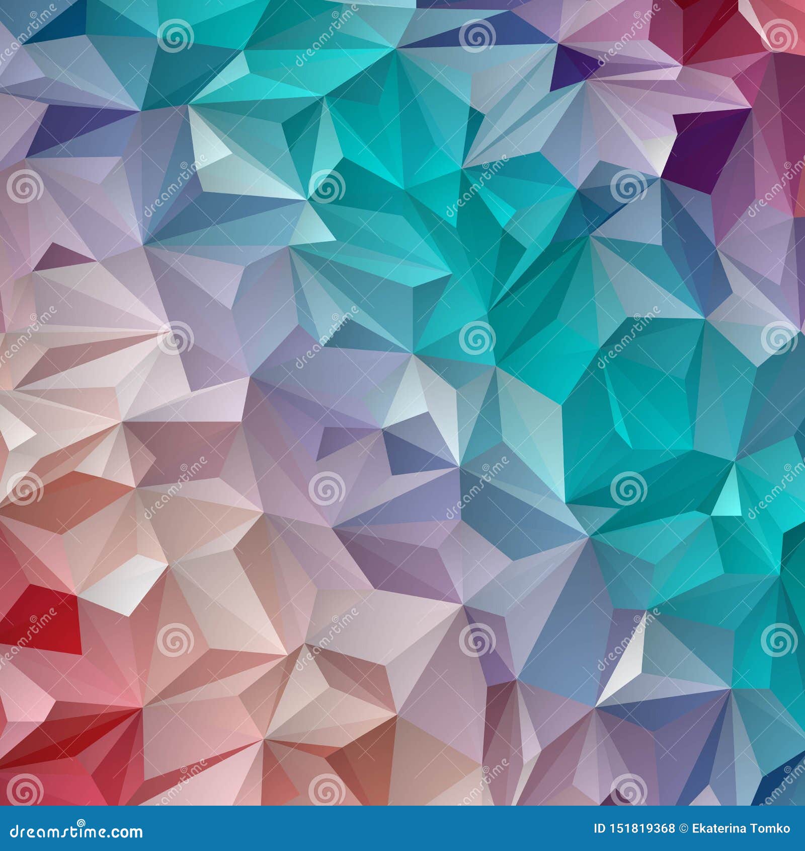 Fundo Triangular Colorido Fundo Abstrato Eps 10 Do Vetor Ilustração do ...