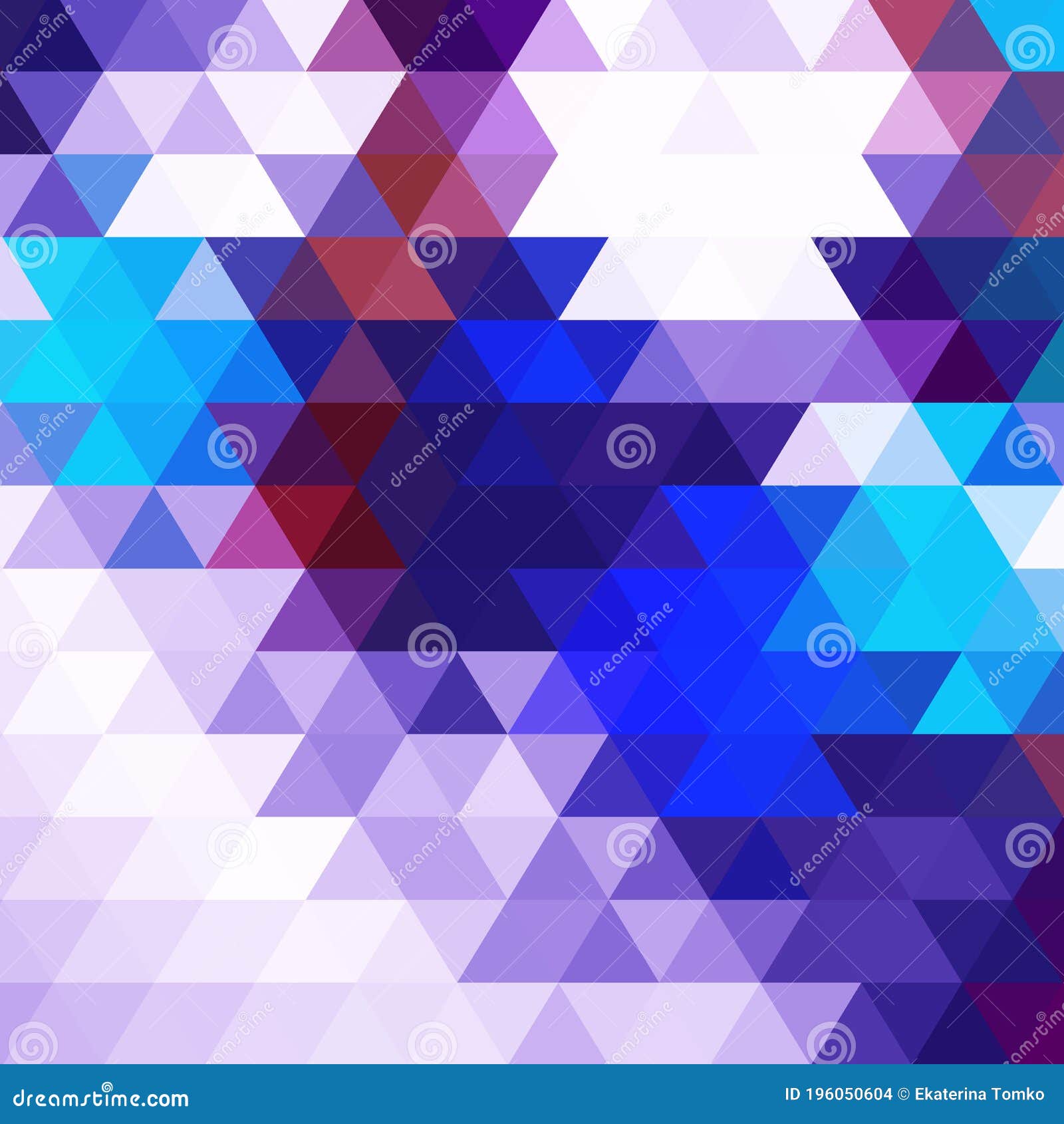 Fundo Triangular Colorido. Estilo Poligonal. Layout Para Publicidade ...