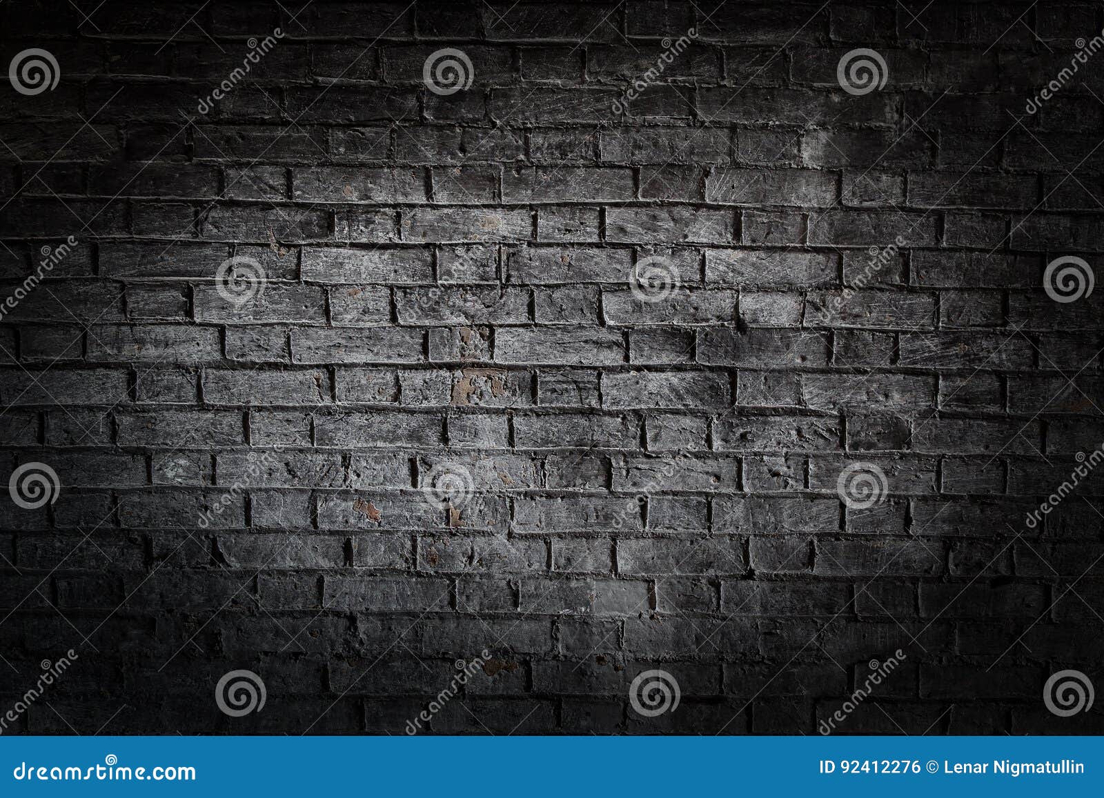 Fundo Velho Do Grunge Da Textura Da Parede De Tijolo Com Cantos