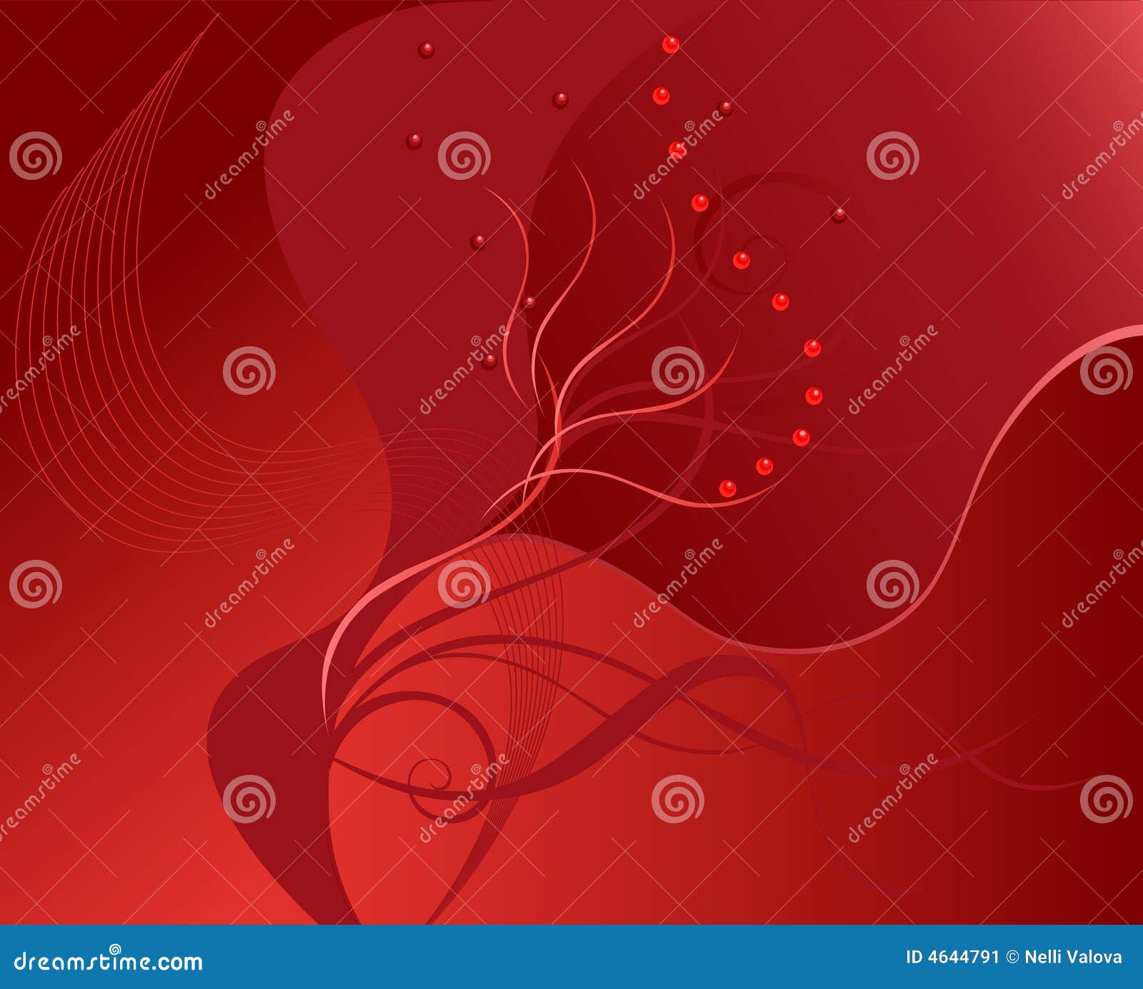 Fundo vermelho ilustração do vetor. Ilustração de bonito - 4644791