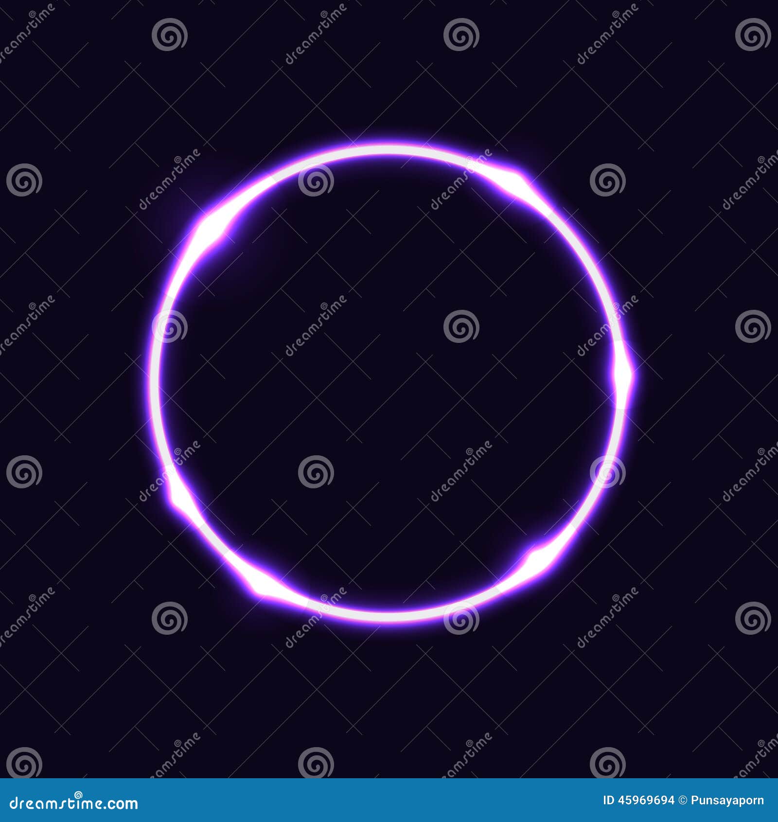 Fundo Violeta Do Efeito Do Círculo Ilustração do Vetor - Ilustração de ...