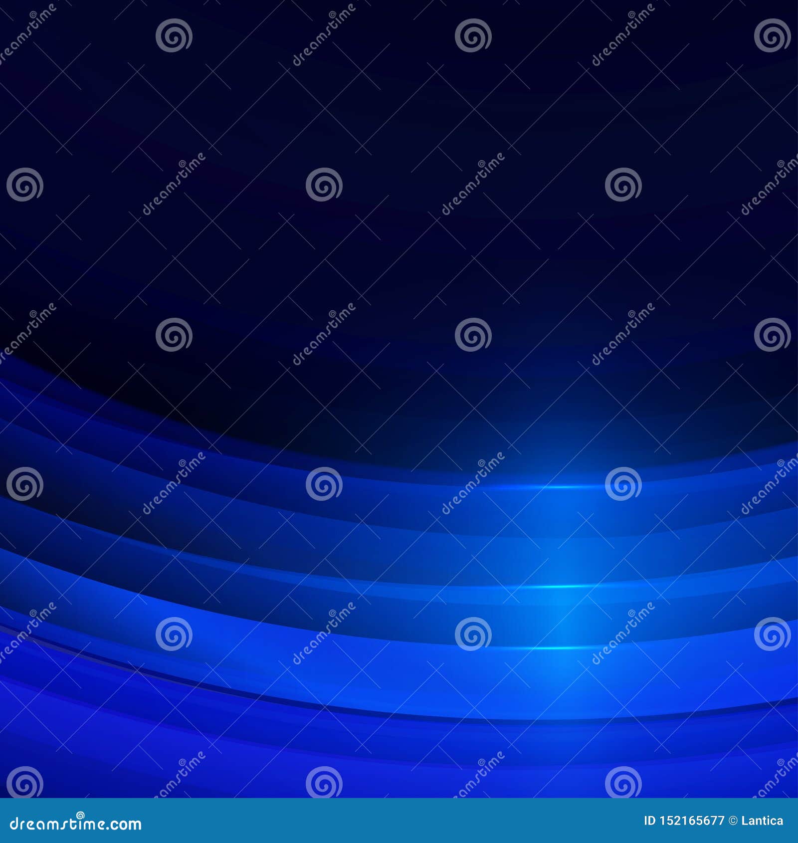 Fundos Azuis Abstratos Impressionantes Do Vetor Ilustração Stock ...