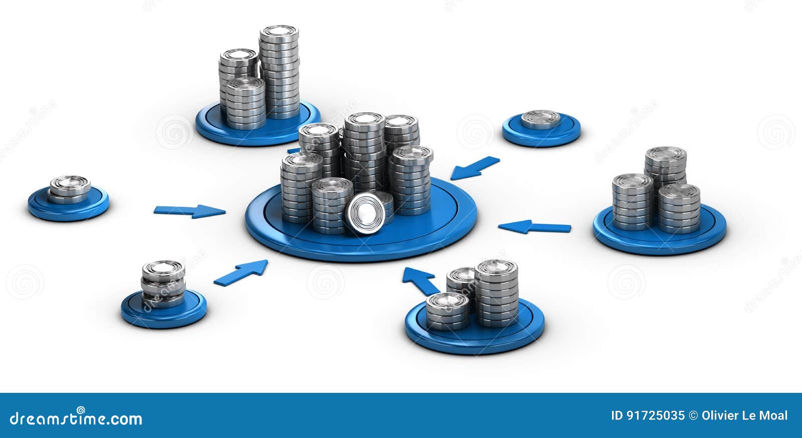 Fundraising, Finanzas Colaborativas Stock de ilustración - Ilustración ...