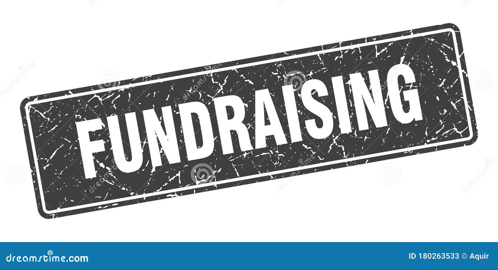 Fundraising Sign. Fundraising Grunge Stamp Stock Vector - Illustration ...