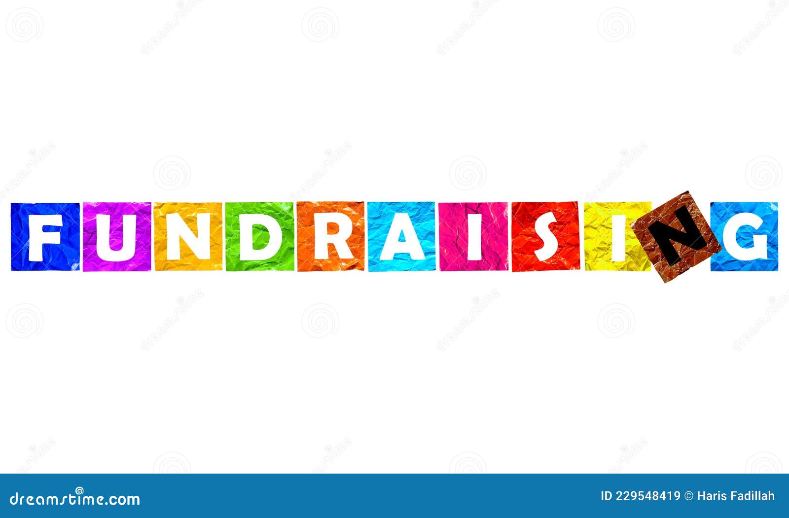 FUNDRAISING stock illustration. Illustration of center - 229548419