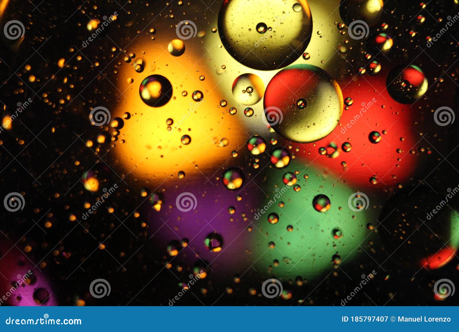 Funds Different Fluids Abstract Colors Different Rarities Stock Image ...