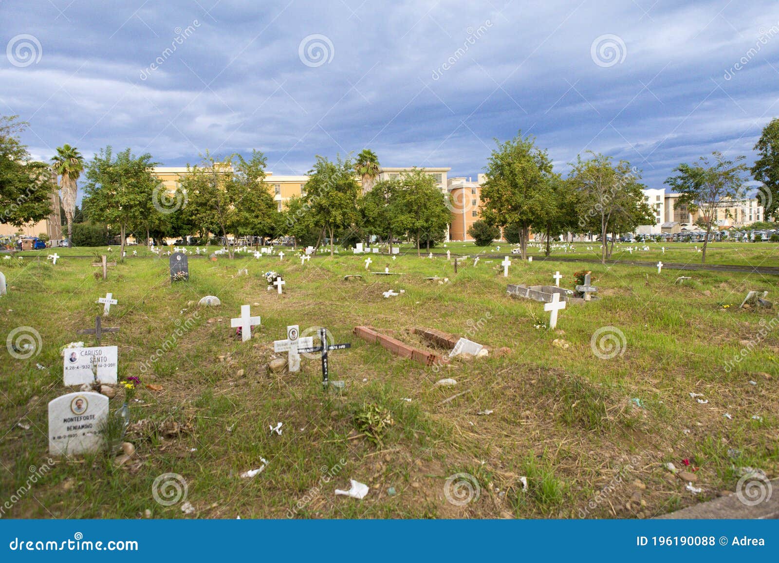 Funeral Architecture from Catania Graveyard Editorial Stock Photo ...