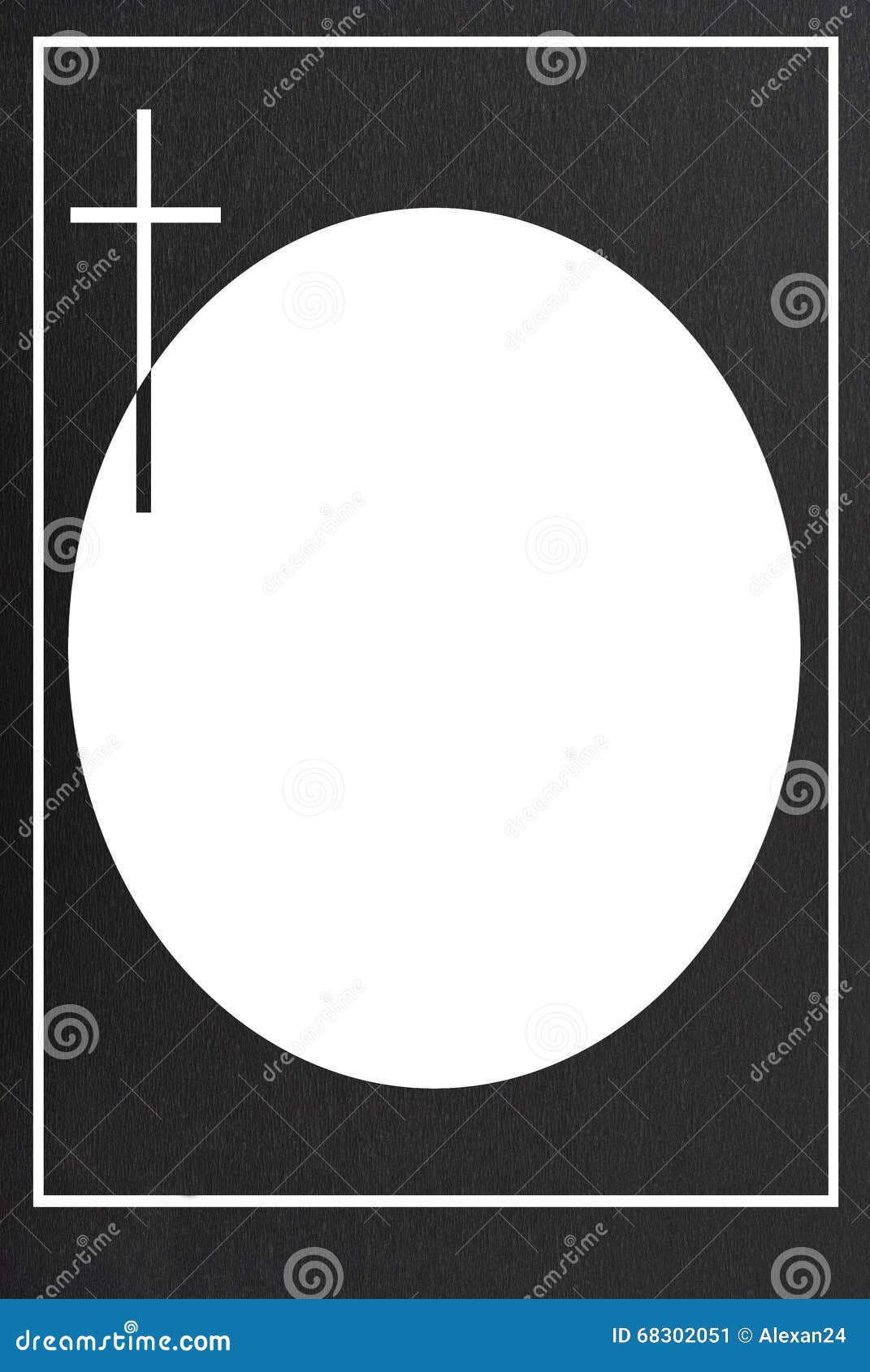 Funeral Frame Royalty-Free Stock Photography | CartoonDealer.com #32227253