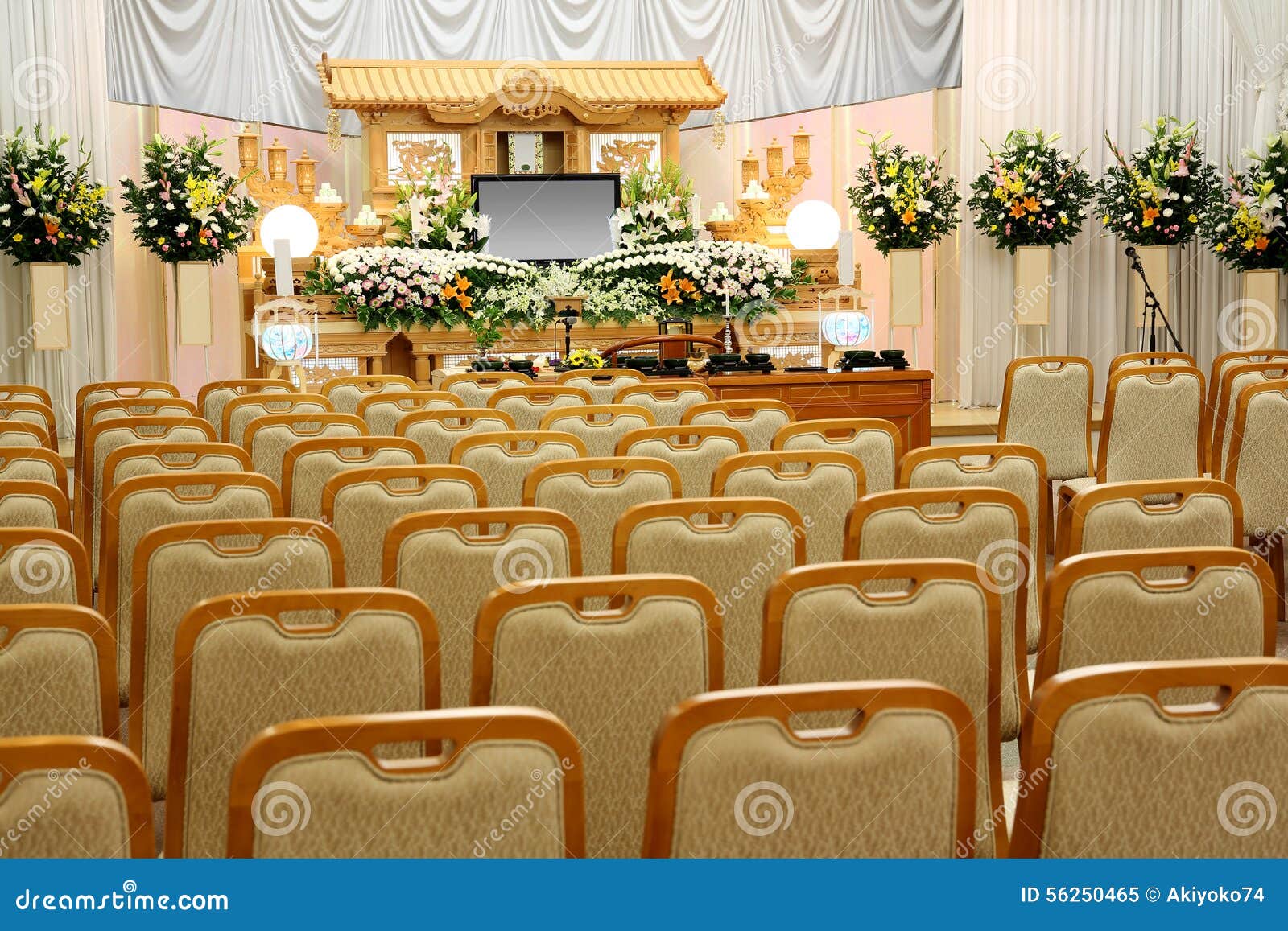 Funeral home stock image. Image of japan, buddhism, burial - 56250465