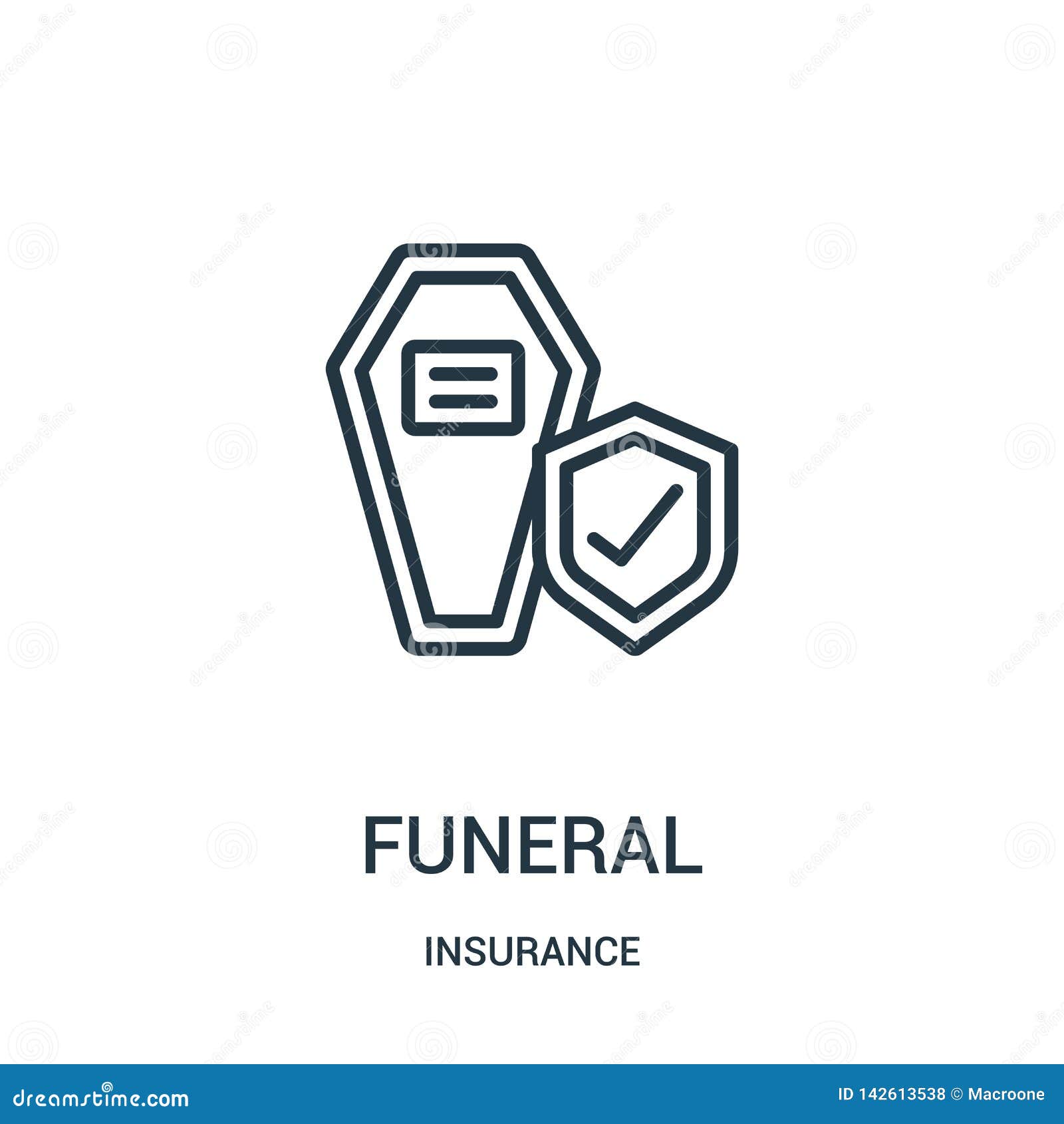 Collection Funeral Service Icons With Urns Of Cremation Ceremony ...