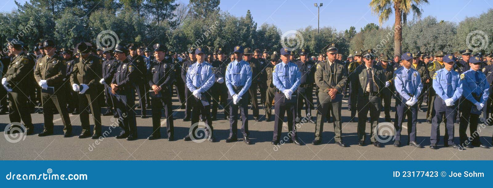 Funeral Service for Police Officer Editorial Stock Photo - Image of ...