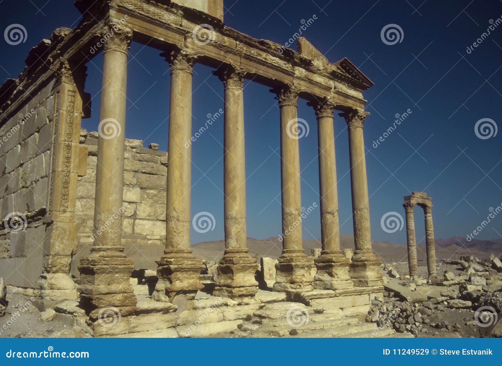 Funerary Temple stock image. Image of stone, middle, temple - 11249529