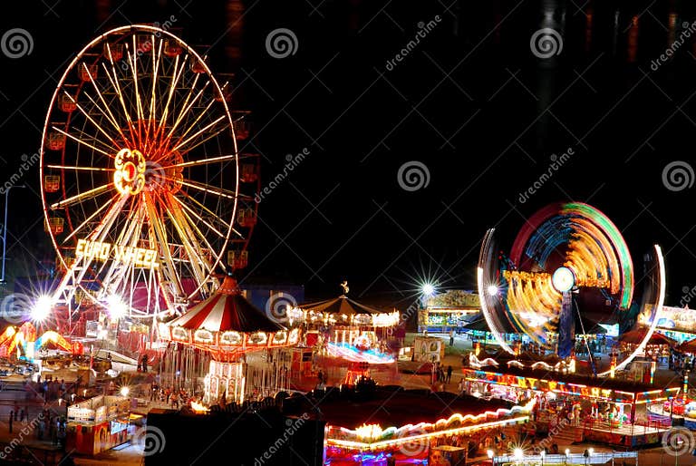 Funfair editorial stock photo. Image of travel, wheel - 4247448
