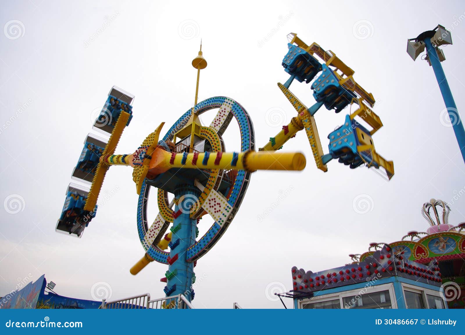 Funfair editorial photography. Image of adventure, entainment - 30486667