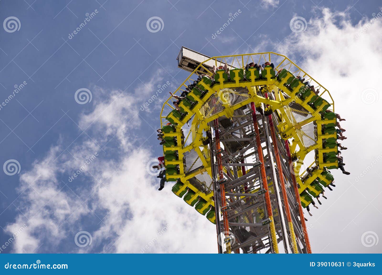 Funfair stock image. Image of fall, funfair, fear, amusement - 39010631