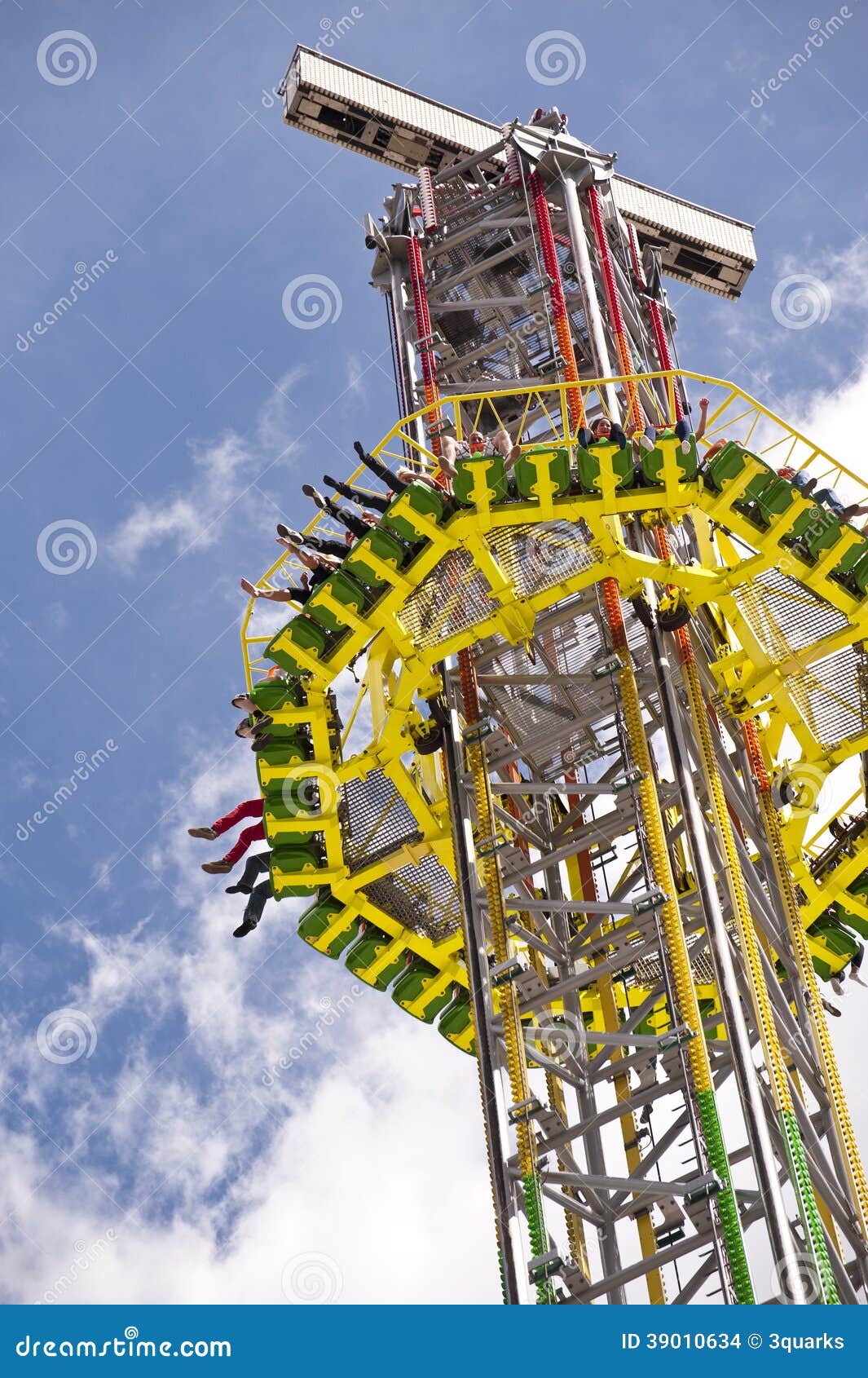 Funfair stock photo. Image of height, leisure, amusement - 39010634