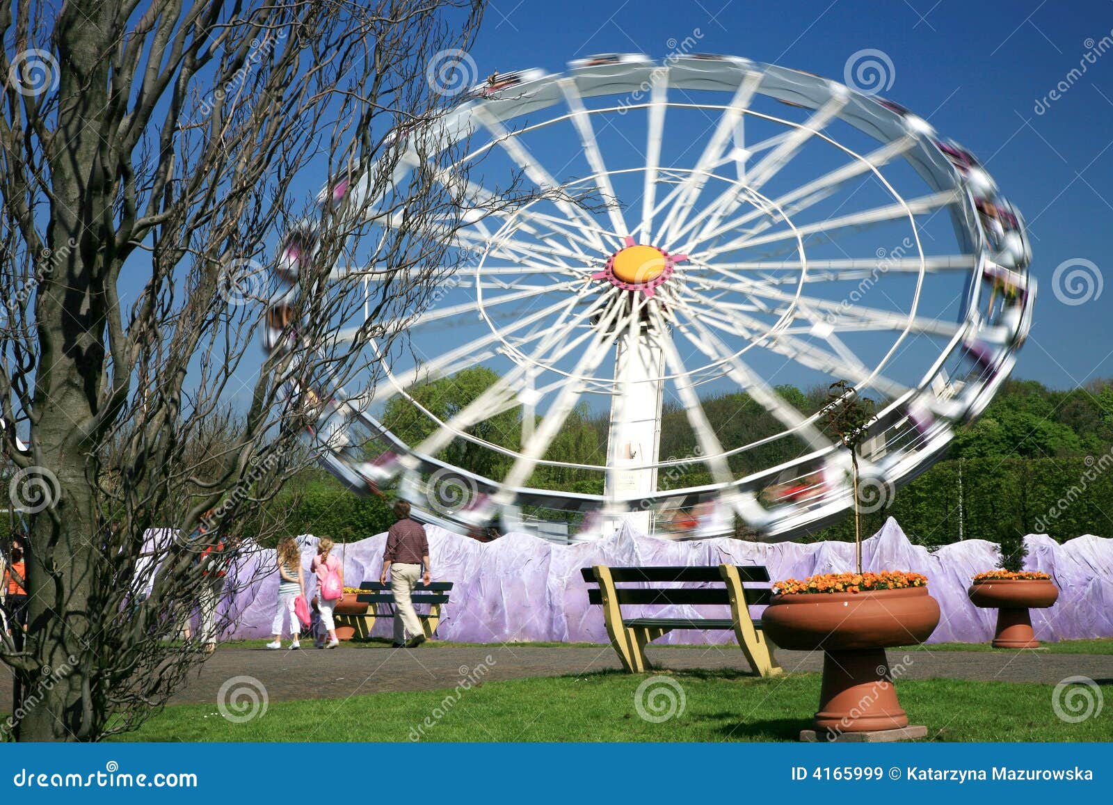 The funfair park stock image. Image of funfair, coaster - 4165999