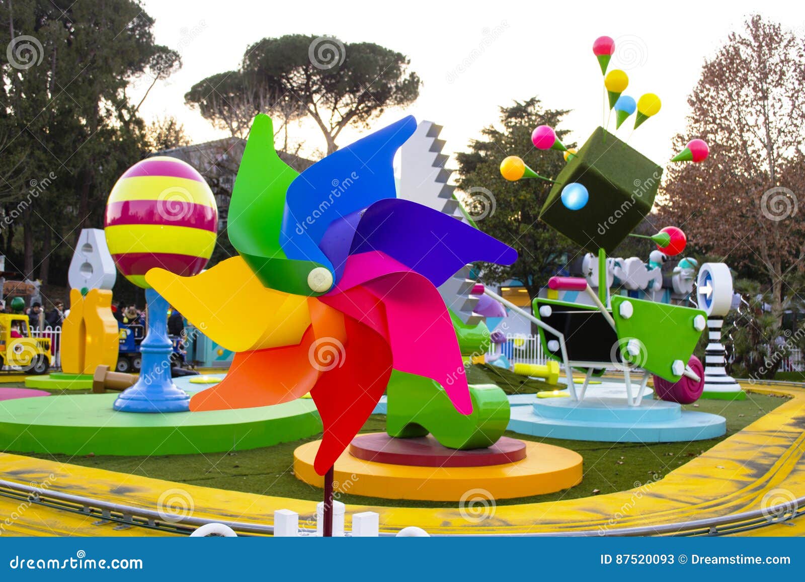 Funfair Stock Image | CartoonDealer.com #87520093