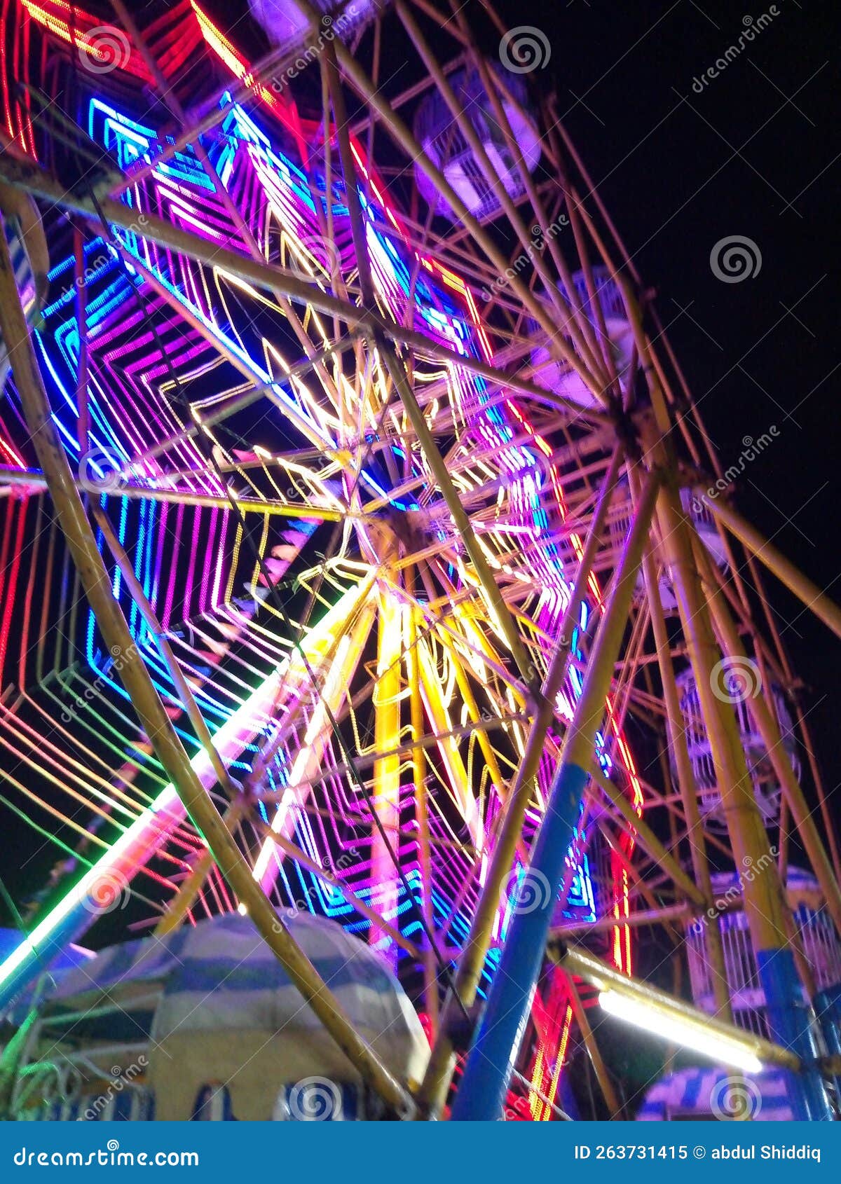 Funfair stock image. Image of funfair, circle, hollyday - 263731415