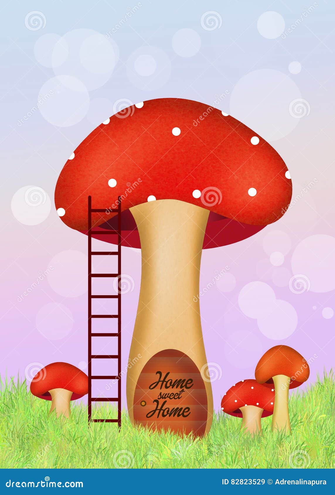 Fungus home stock illustration. Illustration of ripe - 82823529