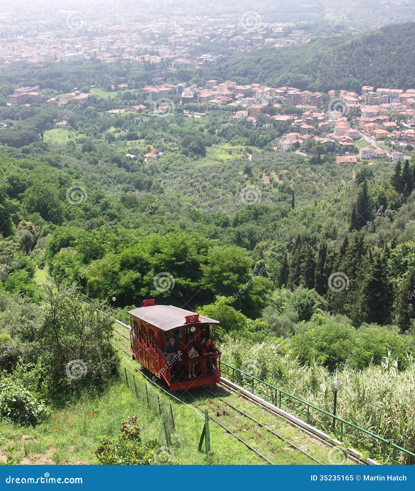 Funicolare Montecatini immagine editoriale. Immagine di vecchio - 35235165