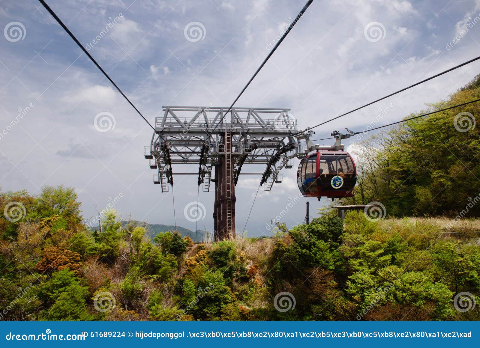 Funiculaire à Hakone, Japon Image stock éditorial - Image du vert ...