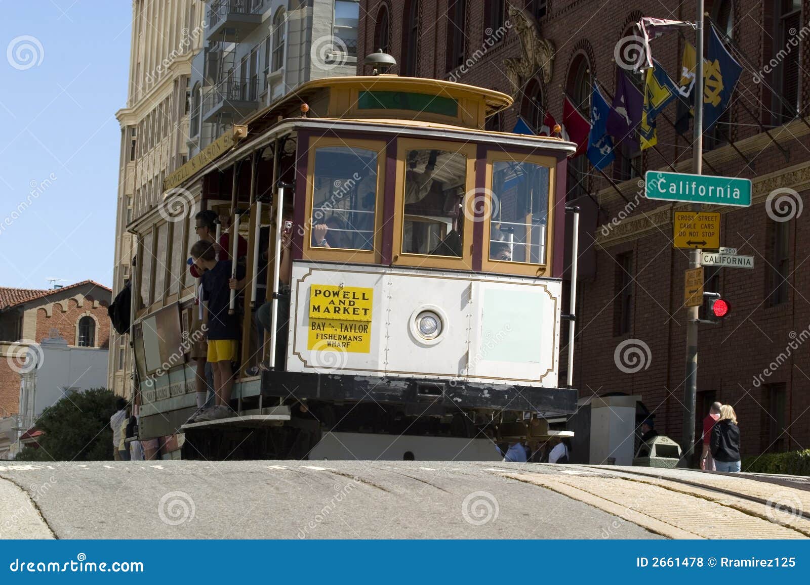 Funiculaire à San Francisco Photo stock éditorial - Image du railway ...