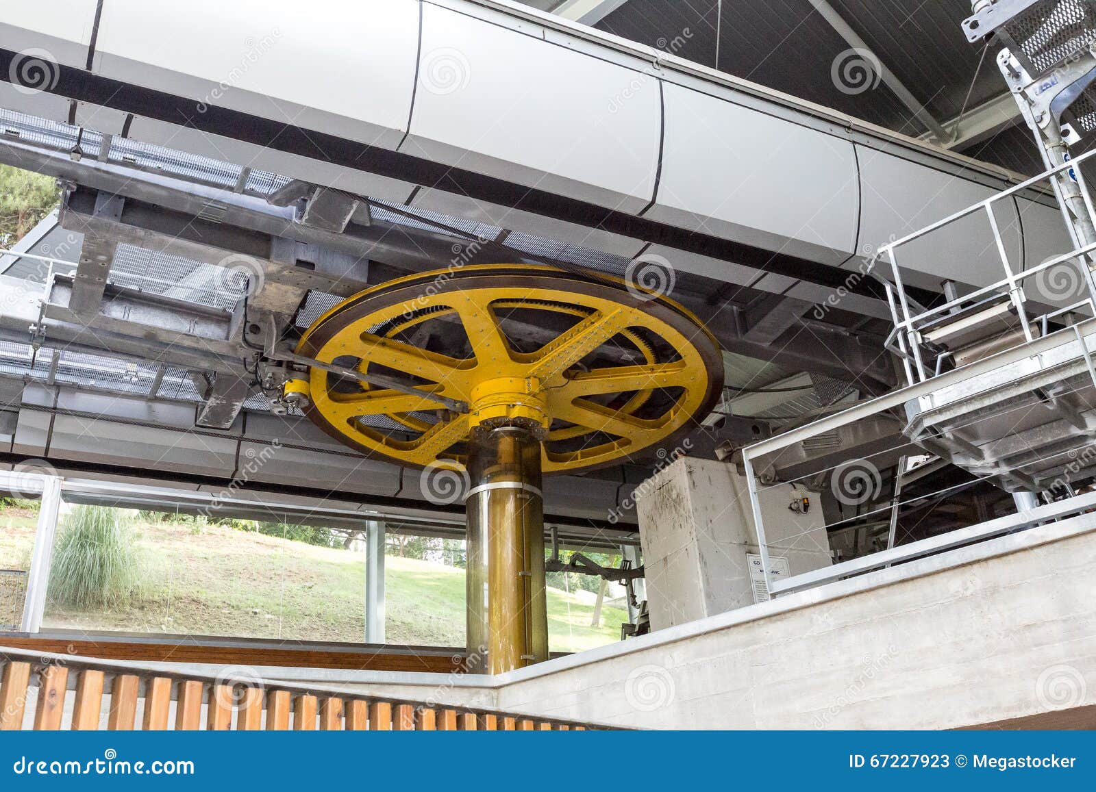 Cableway Mechanism Stock Photo | CartoonDealer.com #47967018