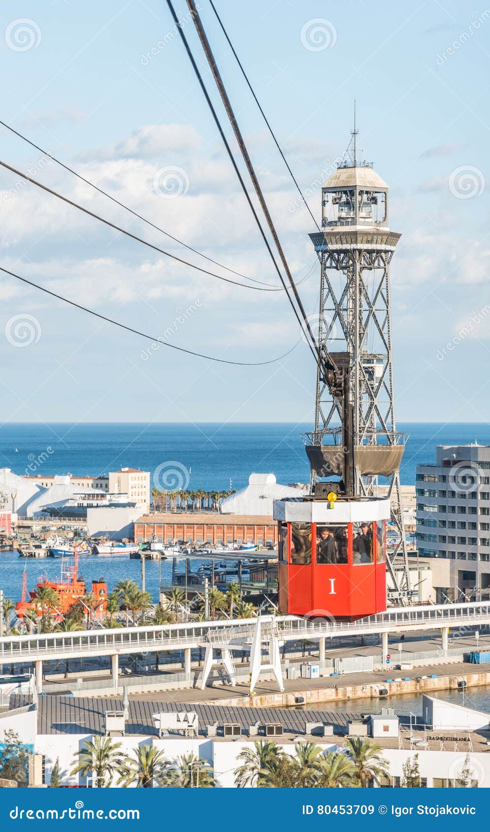 Funicular en Barcelona imagen de archivo editorial. Imagen de cabina ...