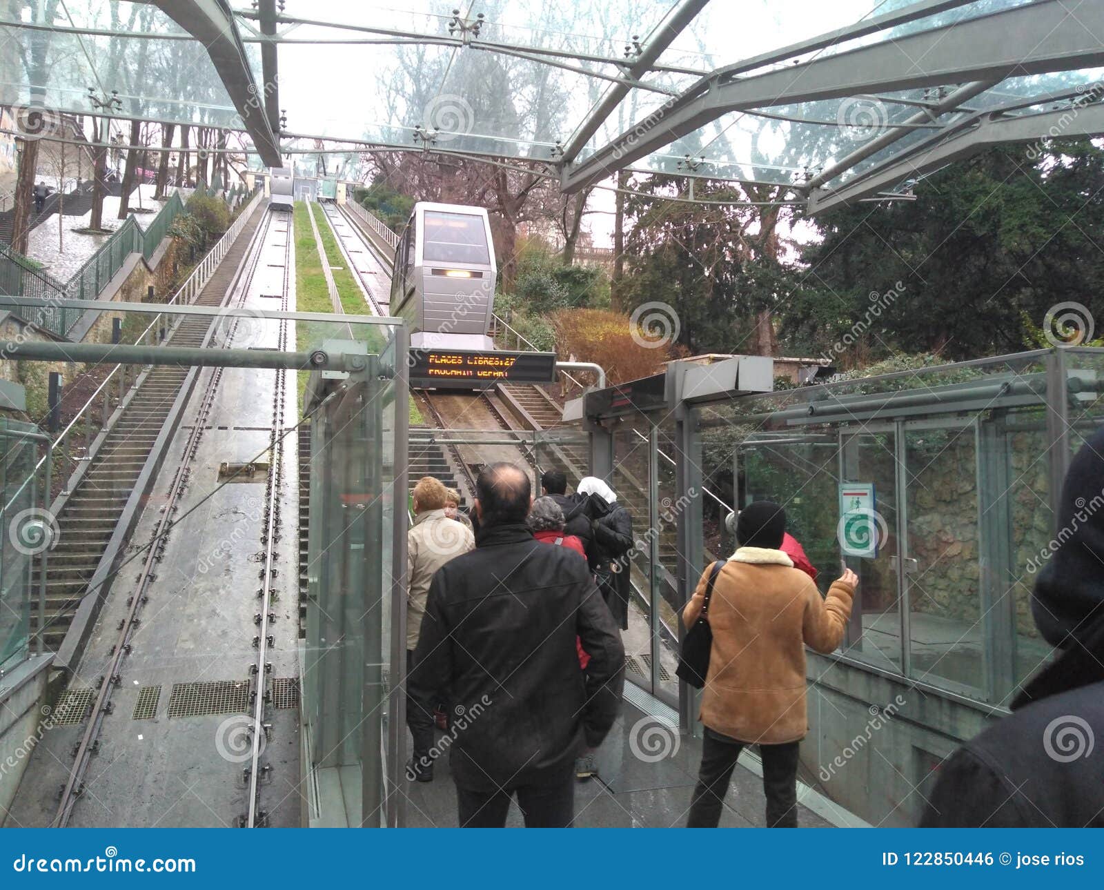 Funicular editorial photo. Image of train, passengers - 122850446