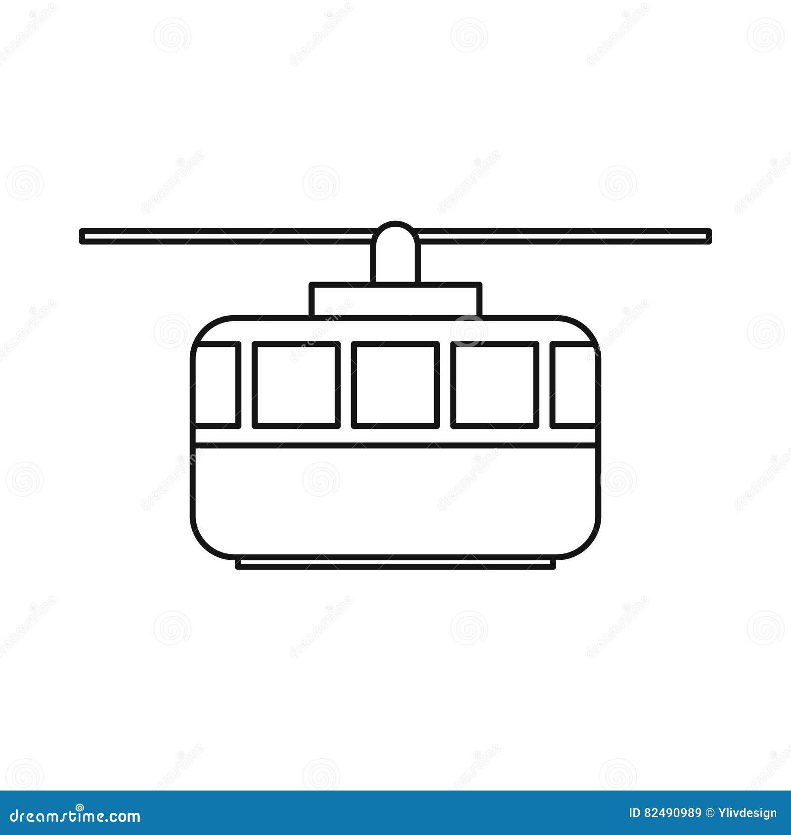 Funicular Icon. Trendy Funicular Logo Concept On White Background From ...