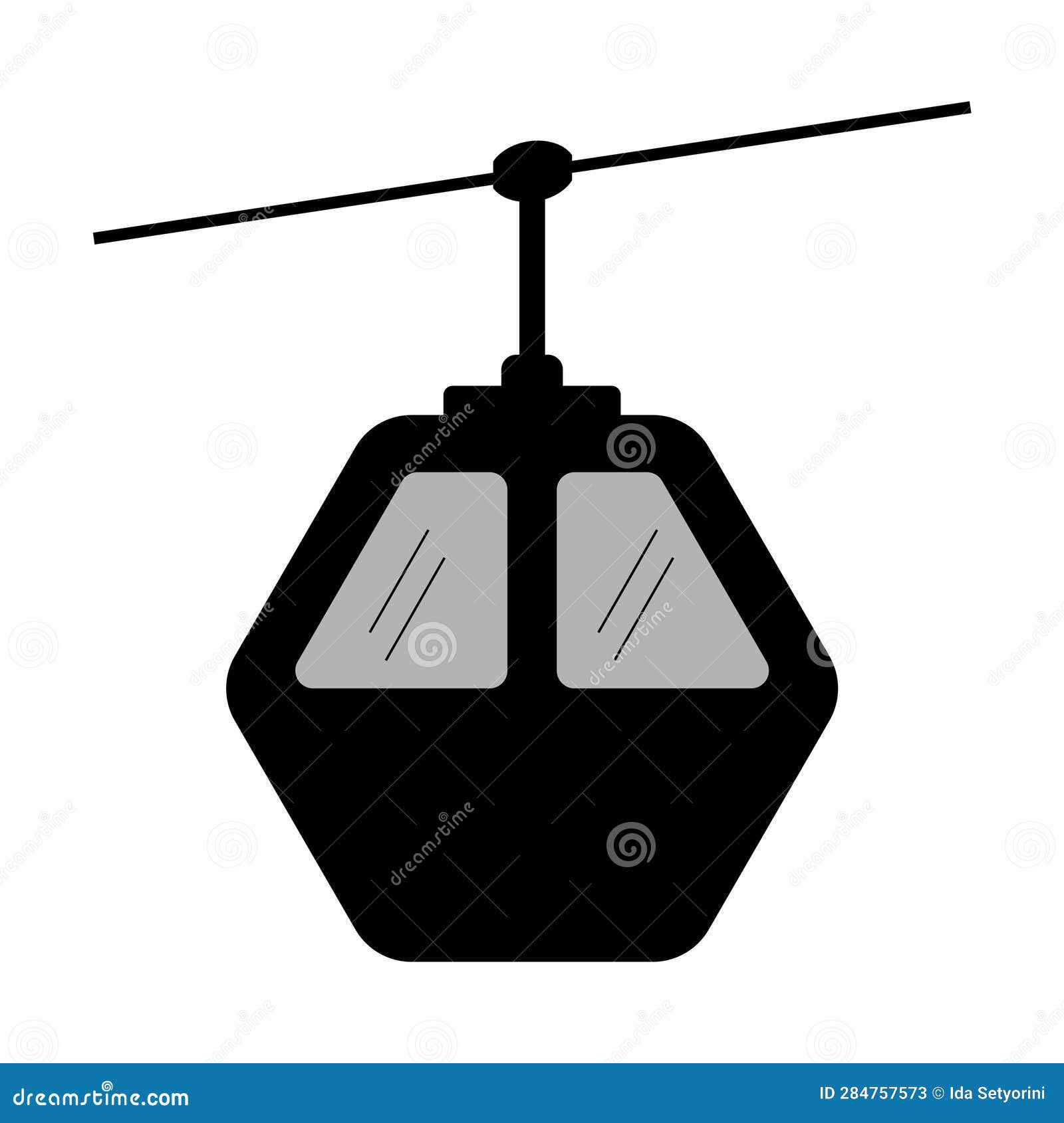 Funicular icon vector stock illustration. Illustration of electric ...