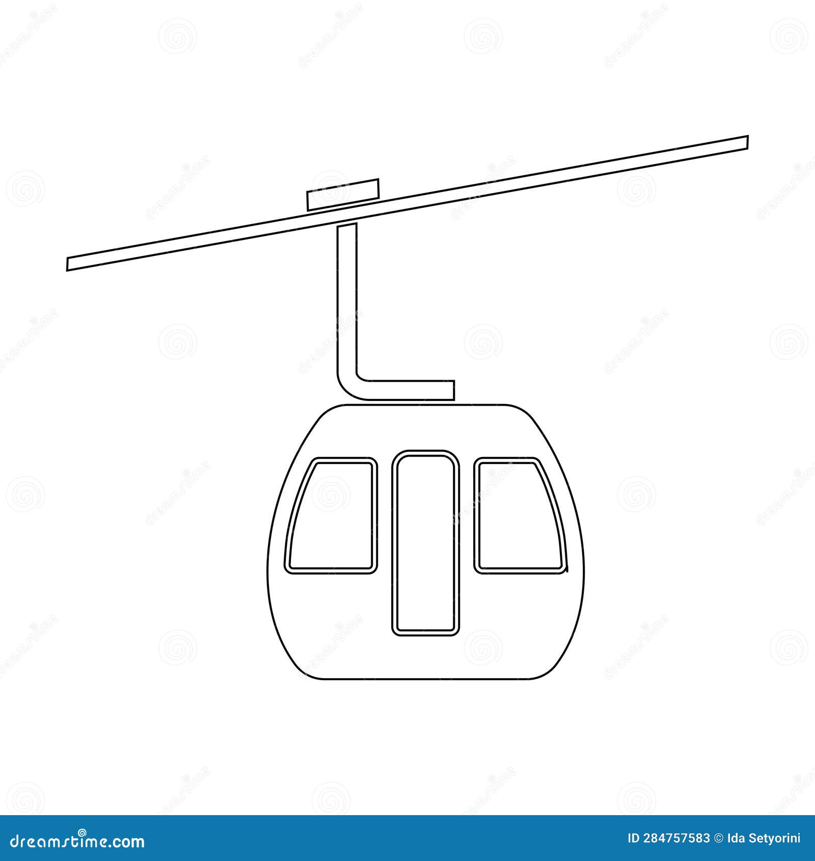 Funicular icon vector stock illustration. Illustration of element ...