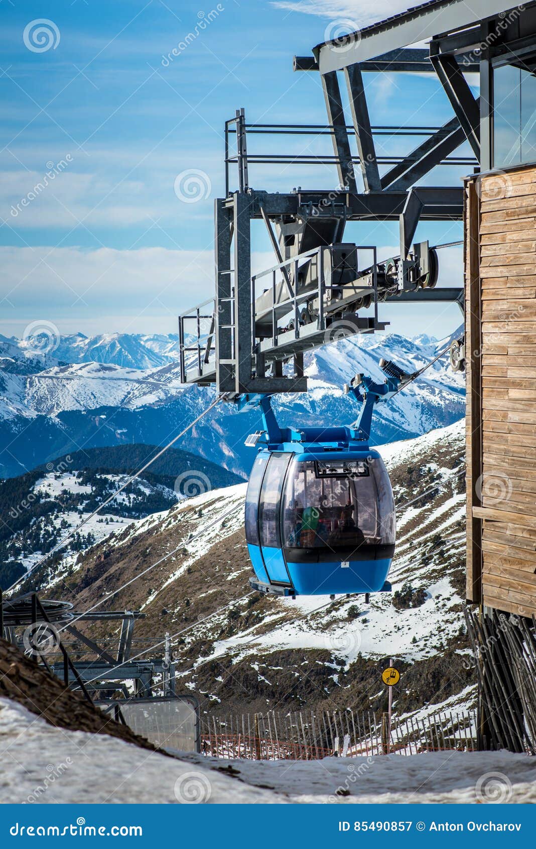 Funicular stock image. Image of white, cable, blue, alps - 85490857
