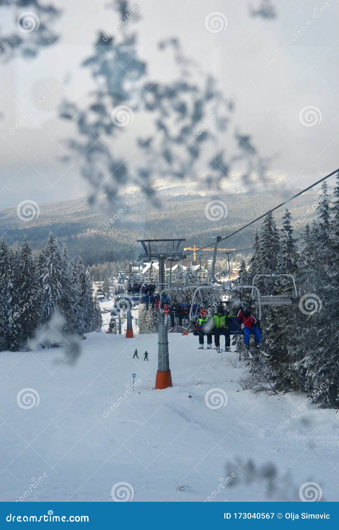Funicular on a Mountain Trail Editorial Photography - Image of color ...