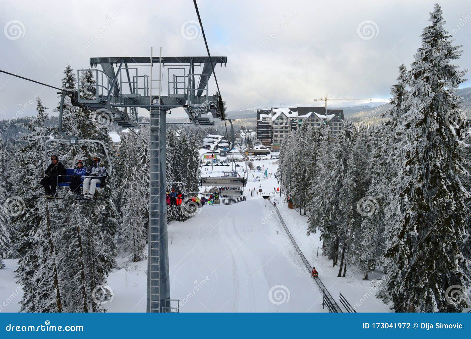 Funicular on a Mountain Trail Editorial Photography - Image of mountain ...