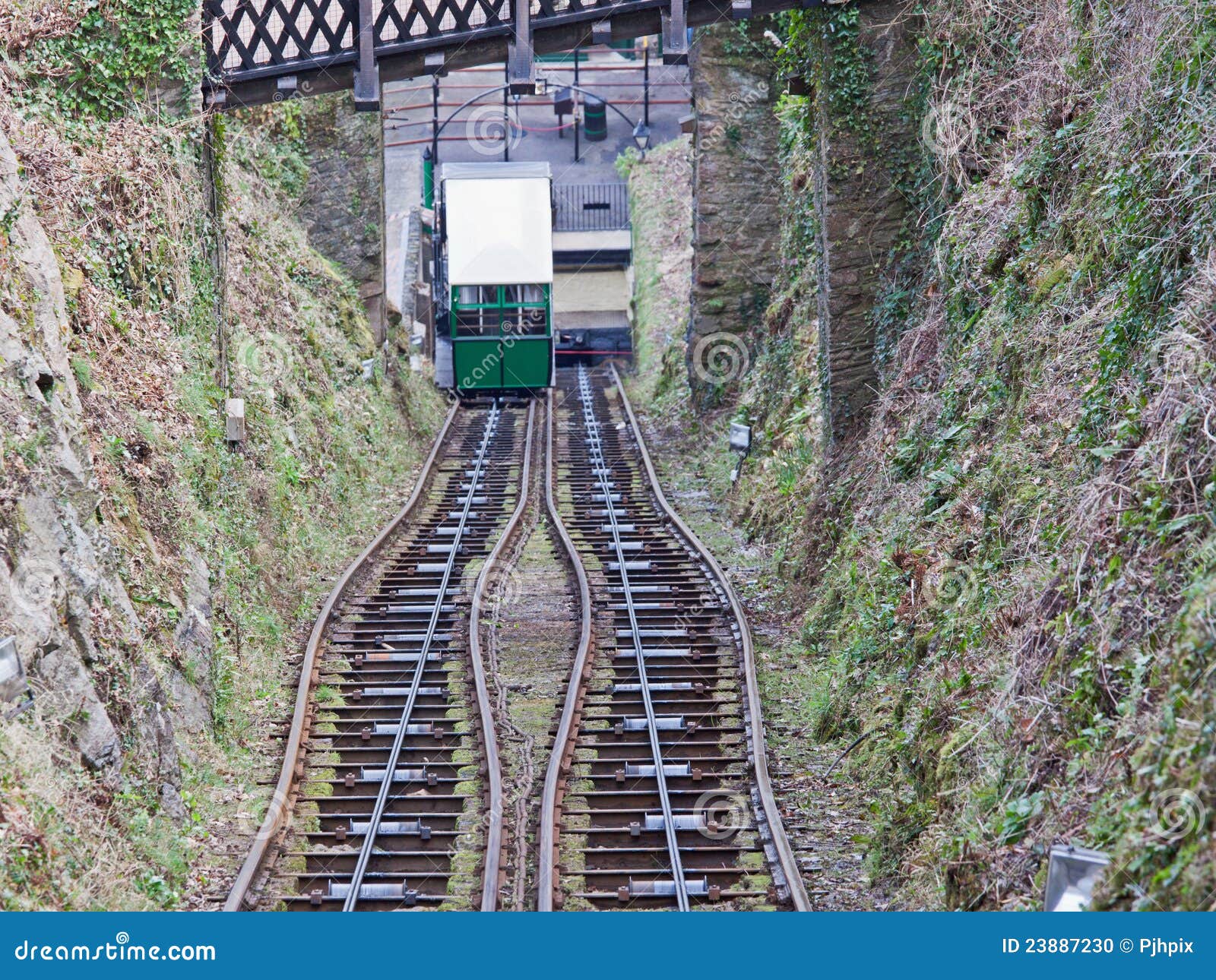 Funicular Railway Car stock photo. Image of girder, industrial - 23887230