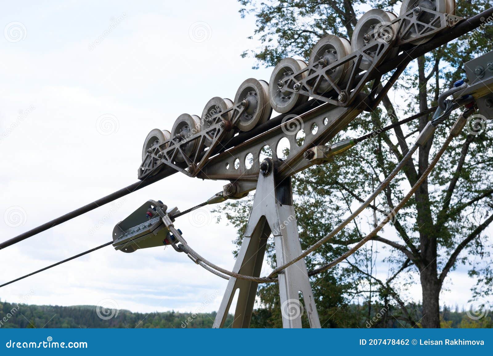 Funicular System, Cableway Transportation Stock Photo - Image of ...