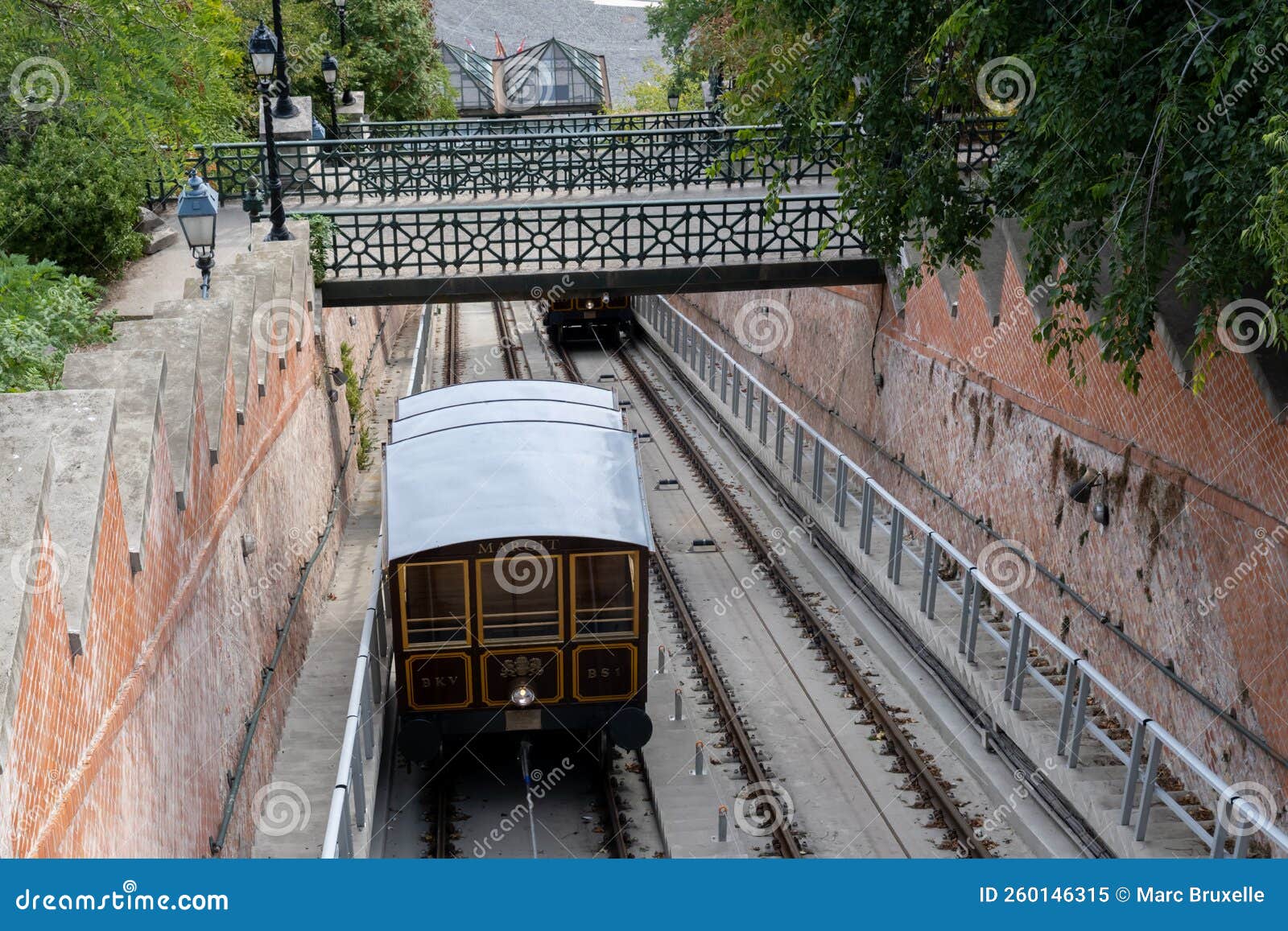 Funicular Train To Buda Castle in Budapest Editorial Image - Image of ...